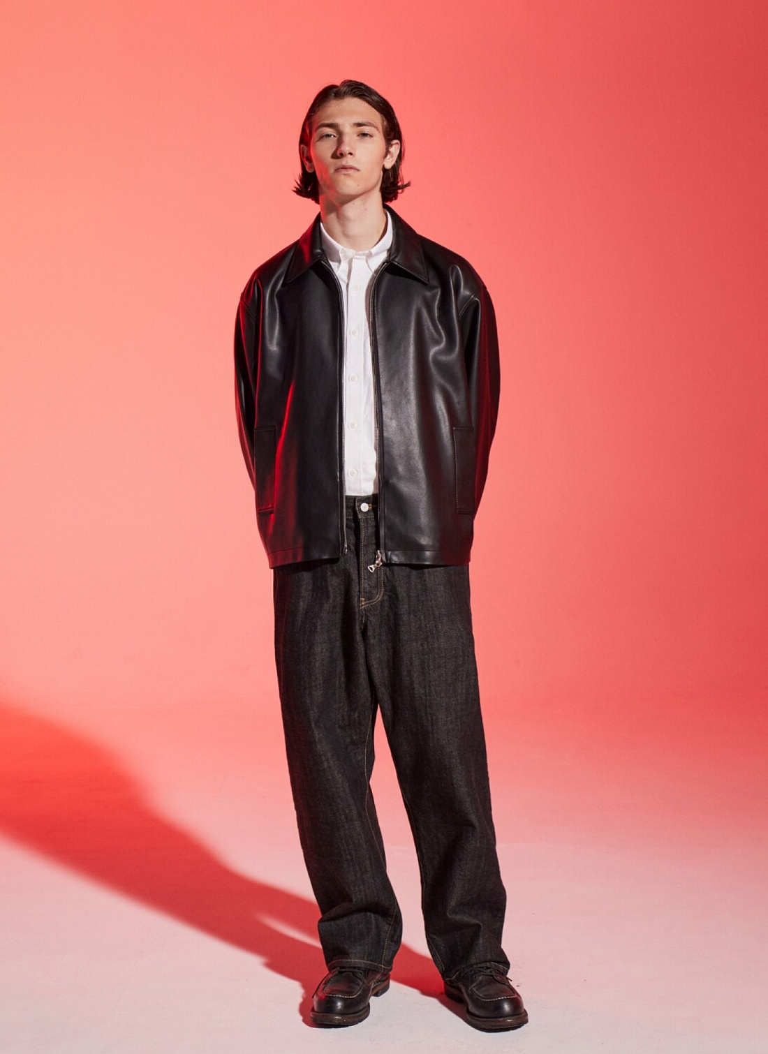 Джинсы Uniform Bridge Selvedge Creop Denim Black Washed Джинсы Uniform ...